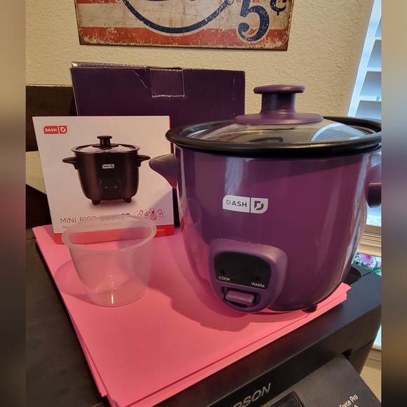 Dash | Kitchen | Mini Rice Cookertiny Homecollege Dorm Purple | Poshmark
